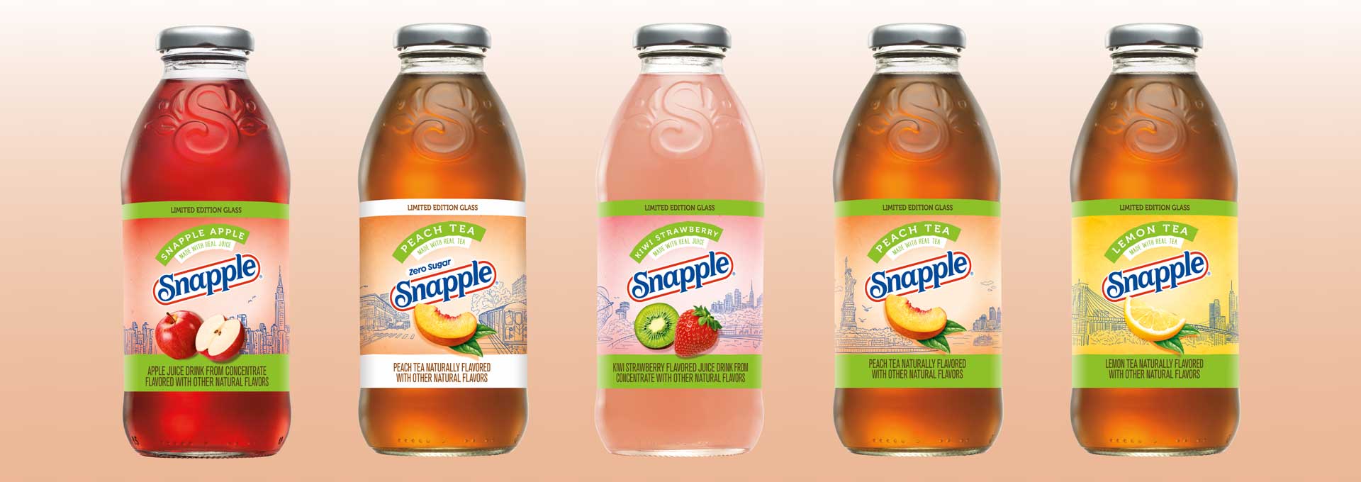 Snapple Brings Back the Iconic Glass Bottle in NYC | Keurig Dr Pepper